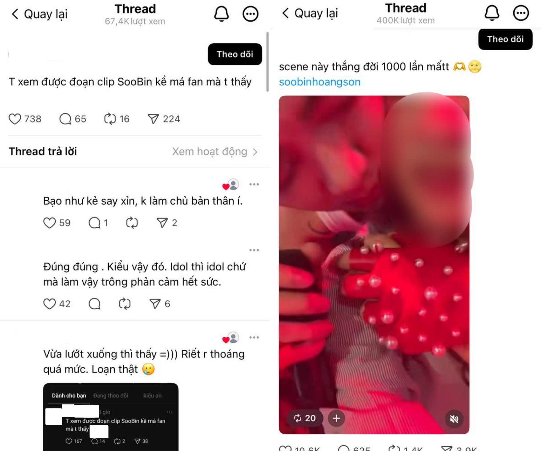 Vì sao hình ảnh SOOBIN ôm ấp fan ở quán bar gây tranh cãi, đa số bị phản đối kịch liệt?