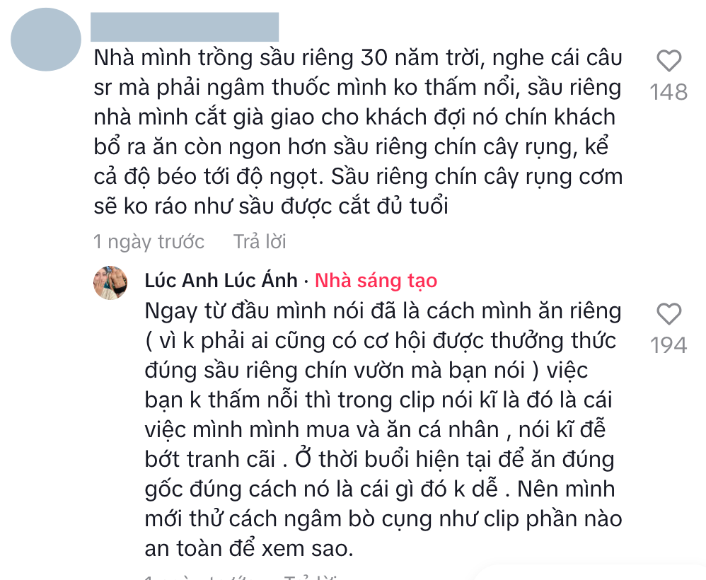 Lùm xùm sầu riêng mini giá 150k của Hoàng Anh Panda: Phát ngôn "sầu ngâm thuốc ăn ngon hơn" gây sốc